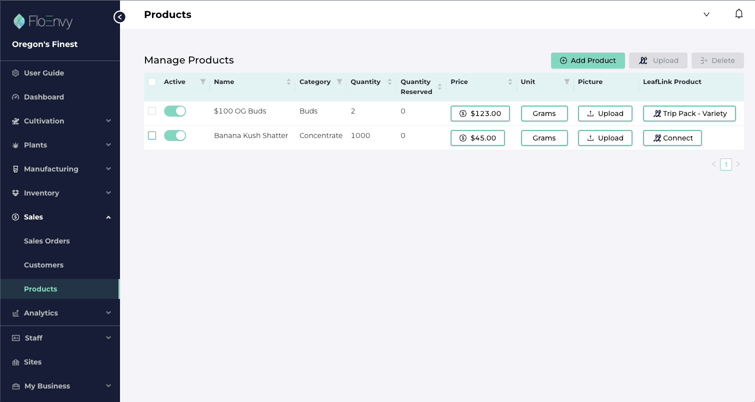 LeafLink Integration